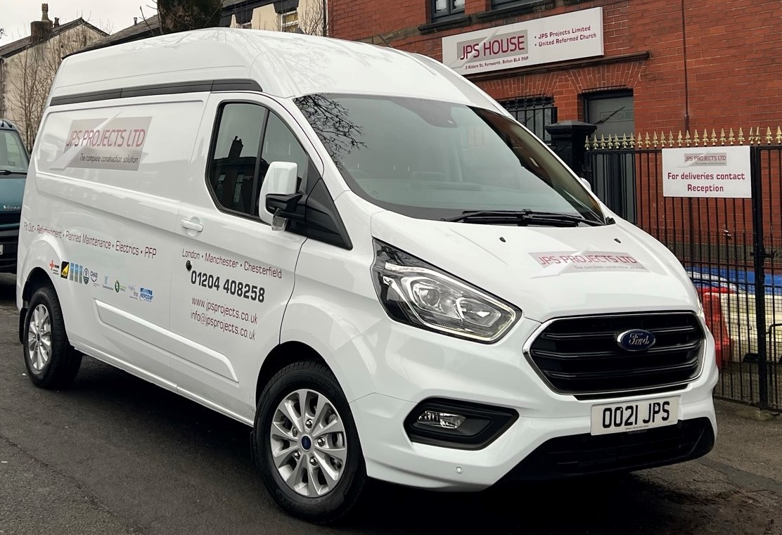 JPS Projects take delivery of vehicle 21 to our fleet